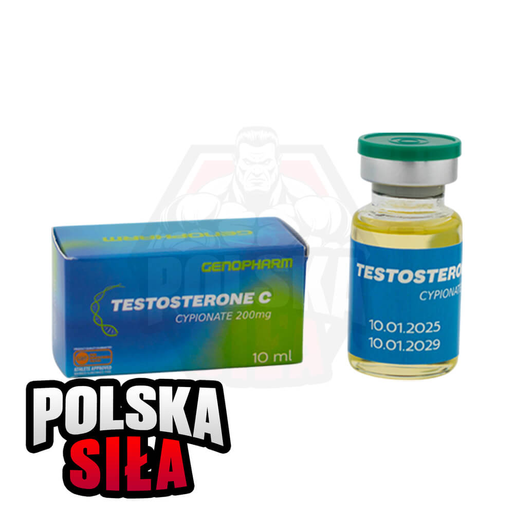 Testosteron Cypionate Genopharm (200 mg/ml – 1 fiolka) - Polska Sila